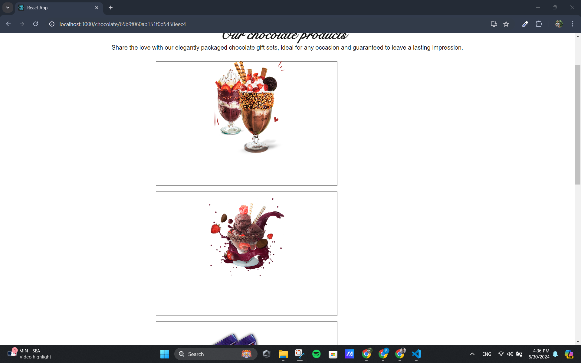 project Details - Chocolate